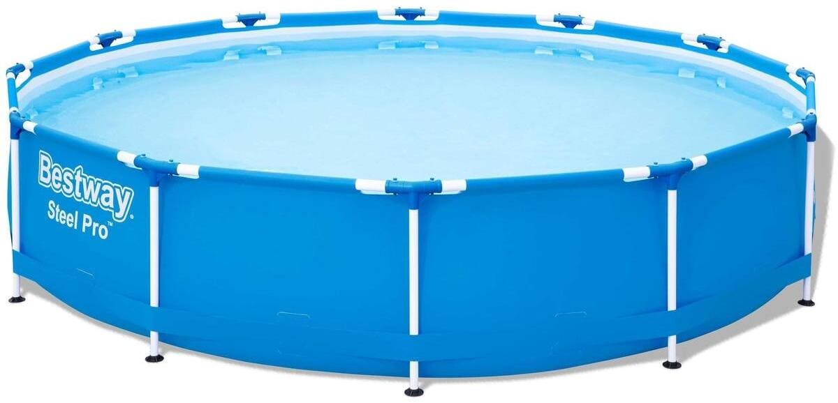 Bestway Steel Pro Frame Pool, rund, blau HelloPool