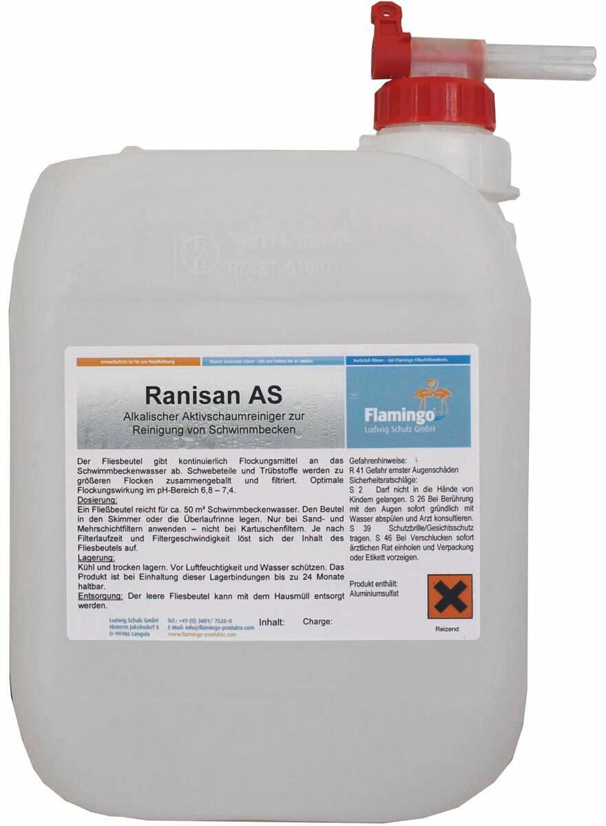 Flamingo Ranisan Gel alkalischer Reiniger für Pools HelloPool