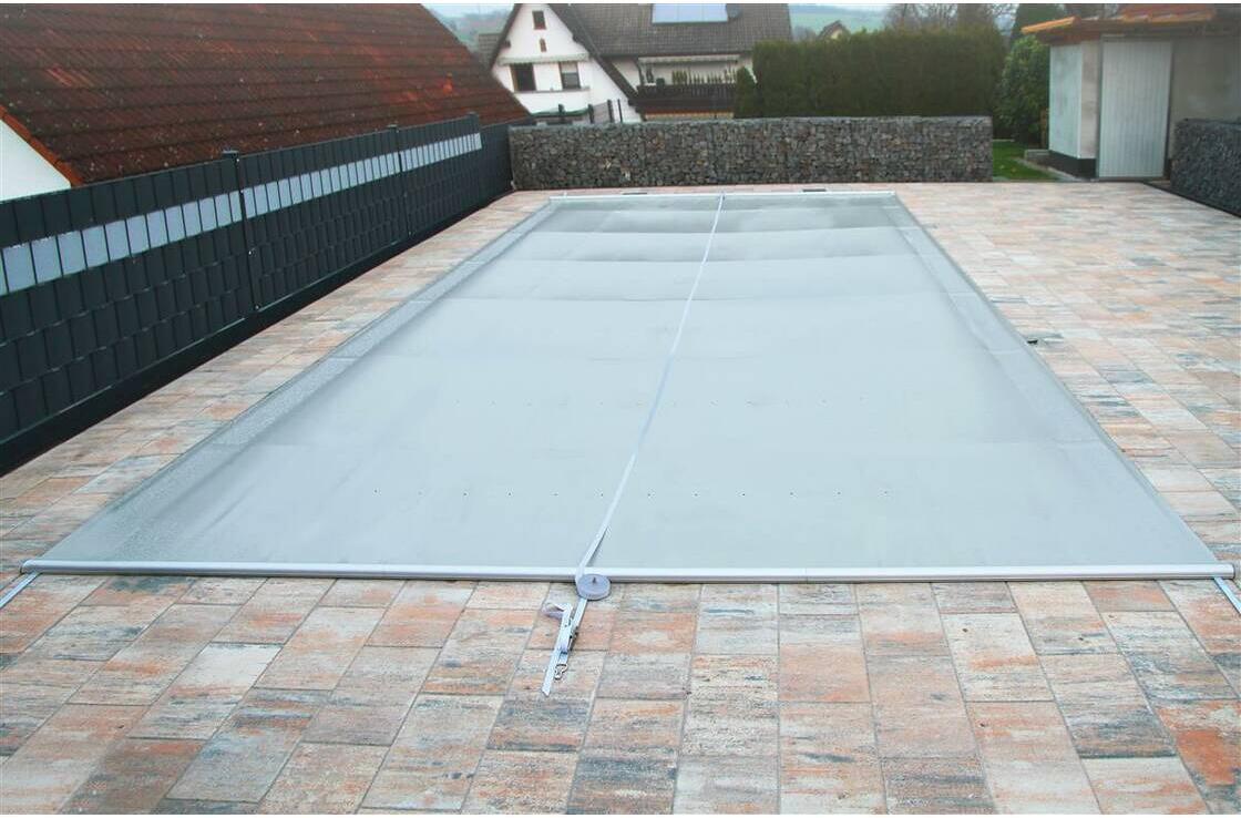 Trend Rollabdeckung Sicherheits-Poolabdeckung, 900x400cm, rechteckig ...