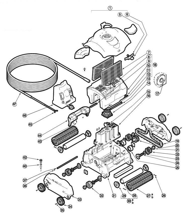 Hayward Antriebsrad-Kit für eVac Pro XL Poolroboter HelloPool