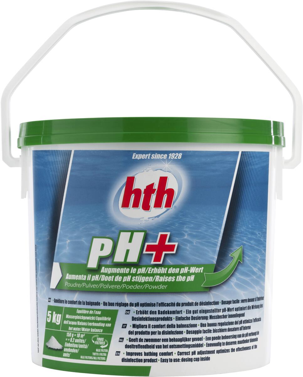 hth Wasserpflege pH-Plus Pulver, 5kg HelloPool